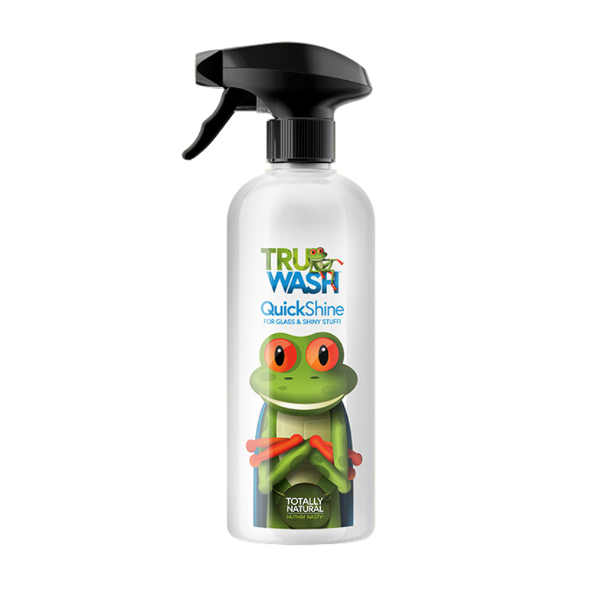 Truwash QuickShine™ Shiny Stuff Cleaner - Chemical Free – TruWASH Ltd